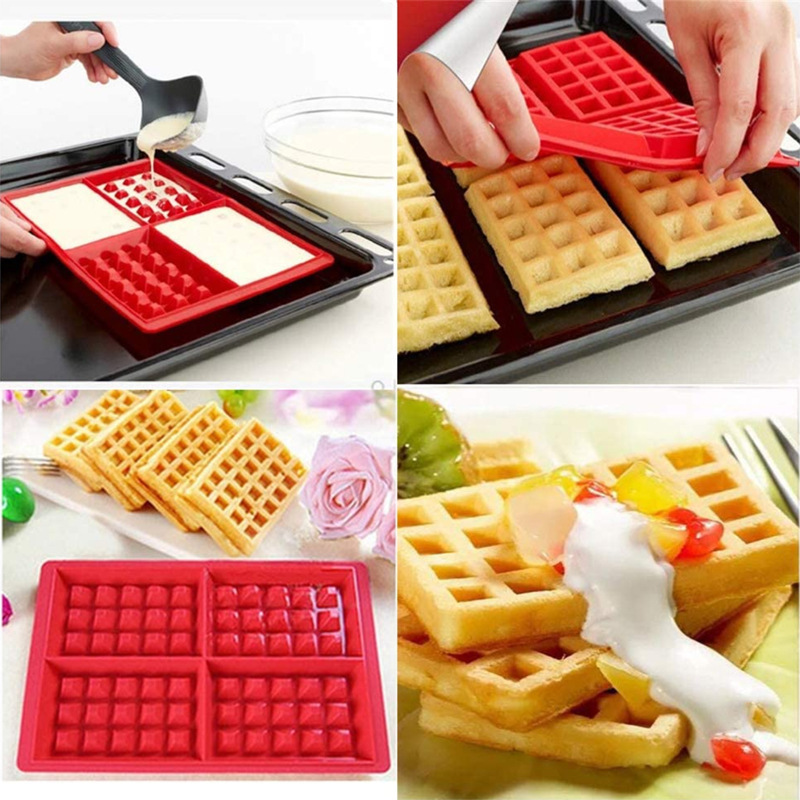Molde waffles rectangular - Finstore